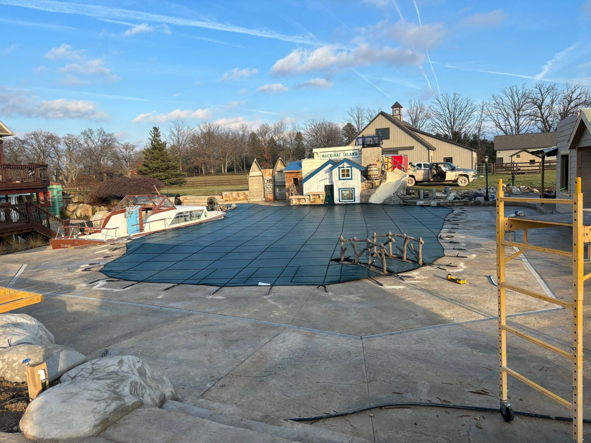 Merlin Safety Covers on Complicated Swimming Pool Designs – Legendary ...
